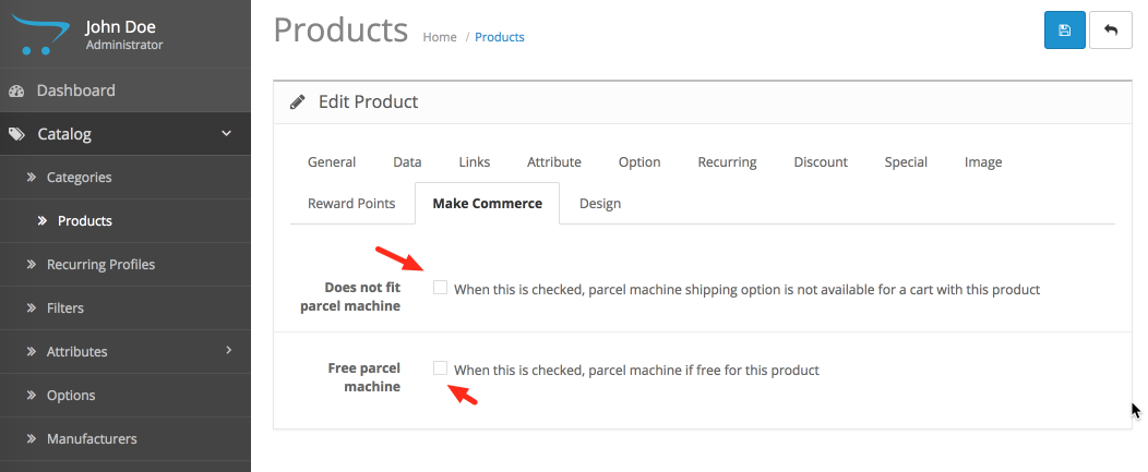 MakeCommerce module for OpenCart - MakeCommerce