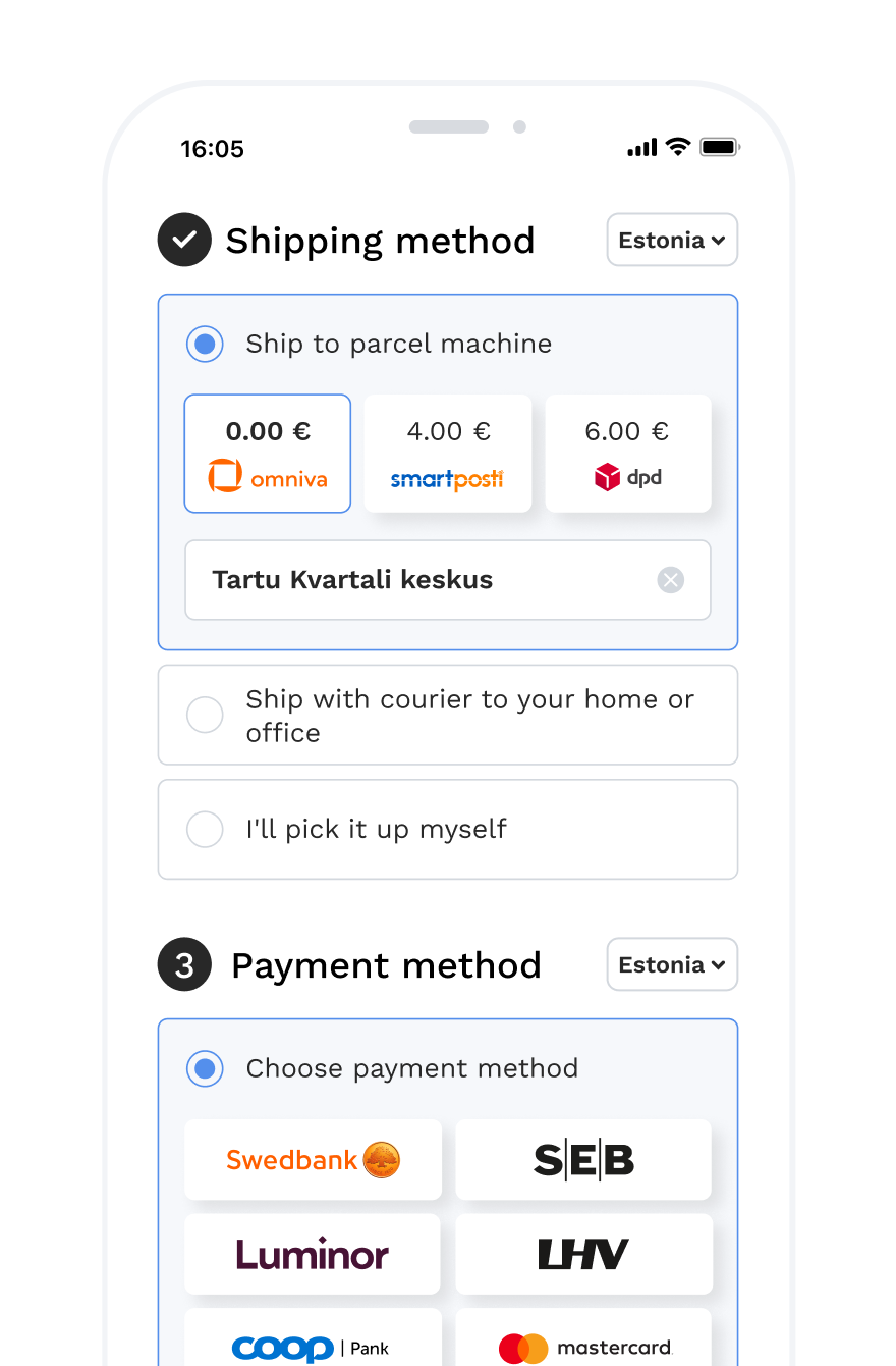 E-commerce payments and deliveries - MakeCommerce
